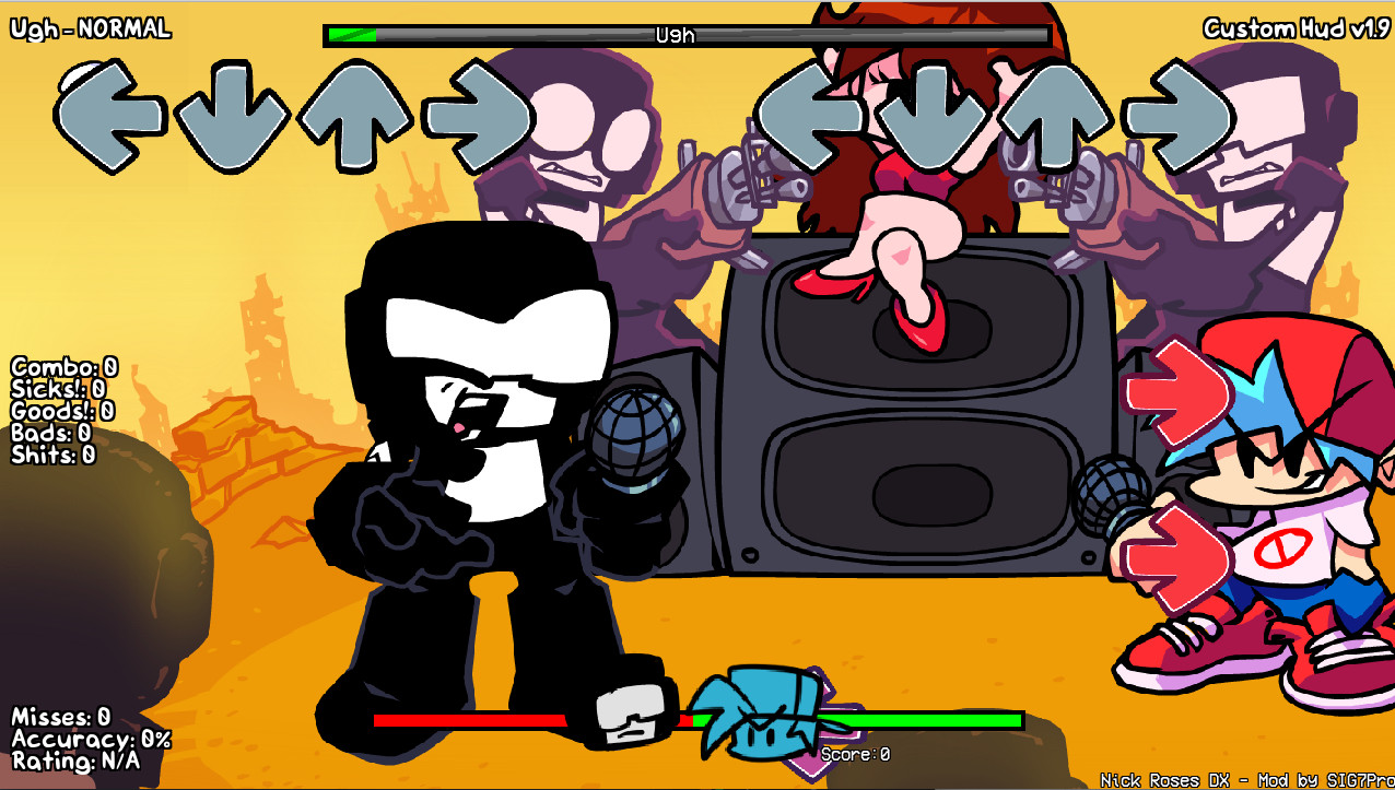 Nick Roses DX [Friday Night Funkin'] [Mods]