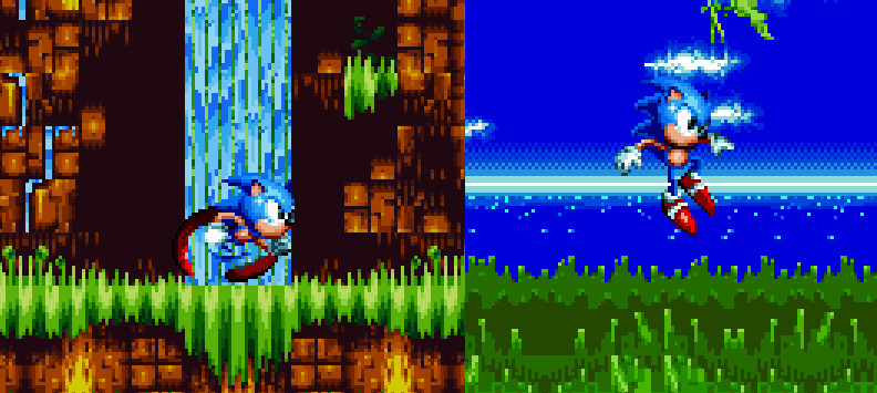 Mania Falling Sprites Animations! Mod for Sonic 3 A.I.R. | S3AIR Mods