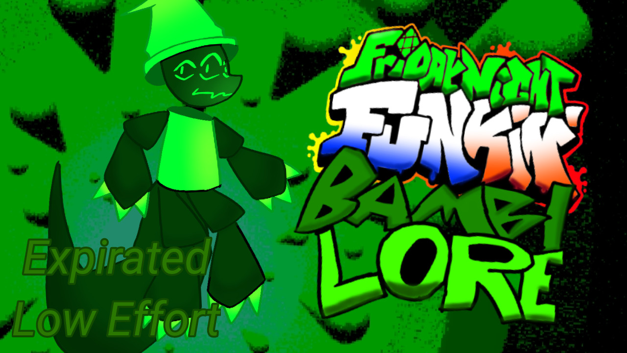 FNF: Bambi Lore Expirated Low Effort Mod for Friday Night Funkin' | FNF ...