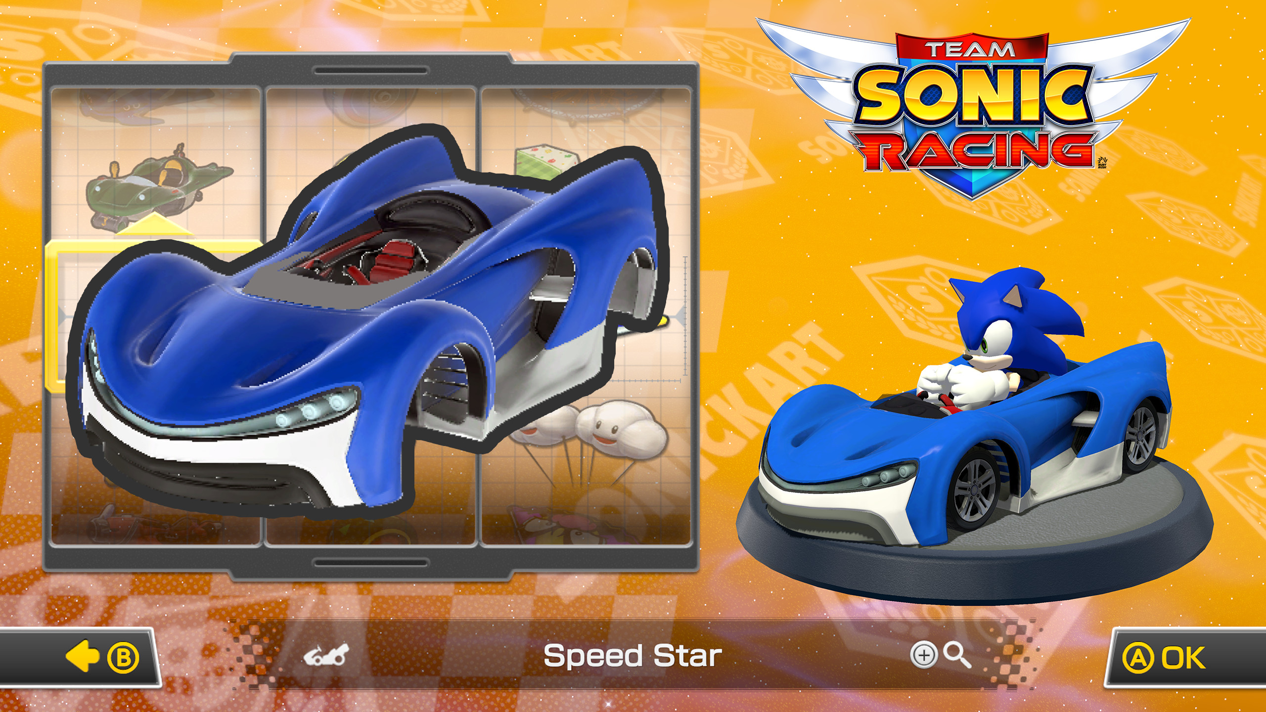 Speed Star from TSR [Mario Kart 8 Deluxe] [Mods]