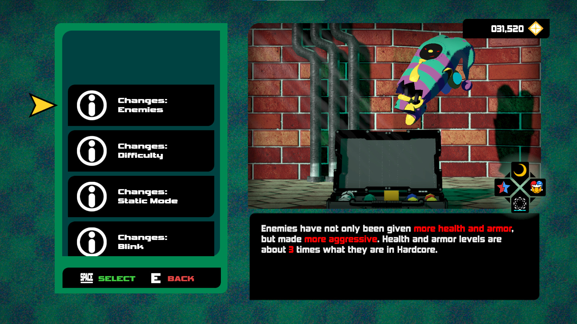 Mastery Mode Difficulty Mod for Spark The Electric Jester 3 | Spark 3 Mods