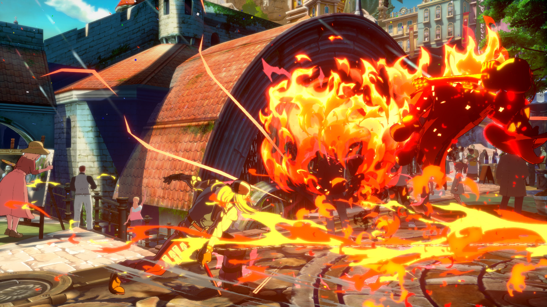 Early Concept Art Axl Low Mod for GUILTY GEAR -STRIVE- | GGST Mods