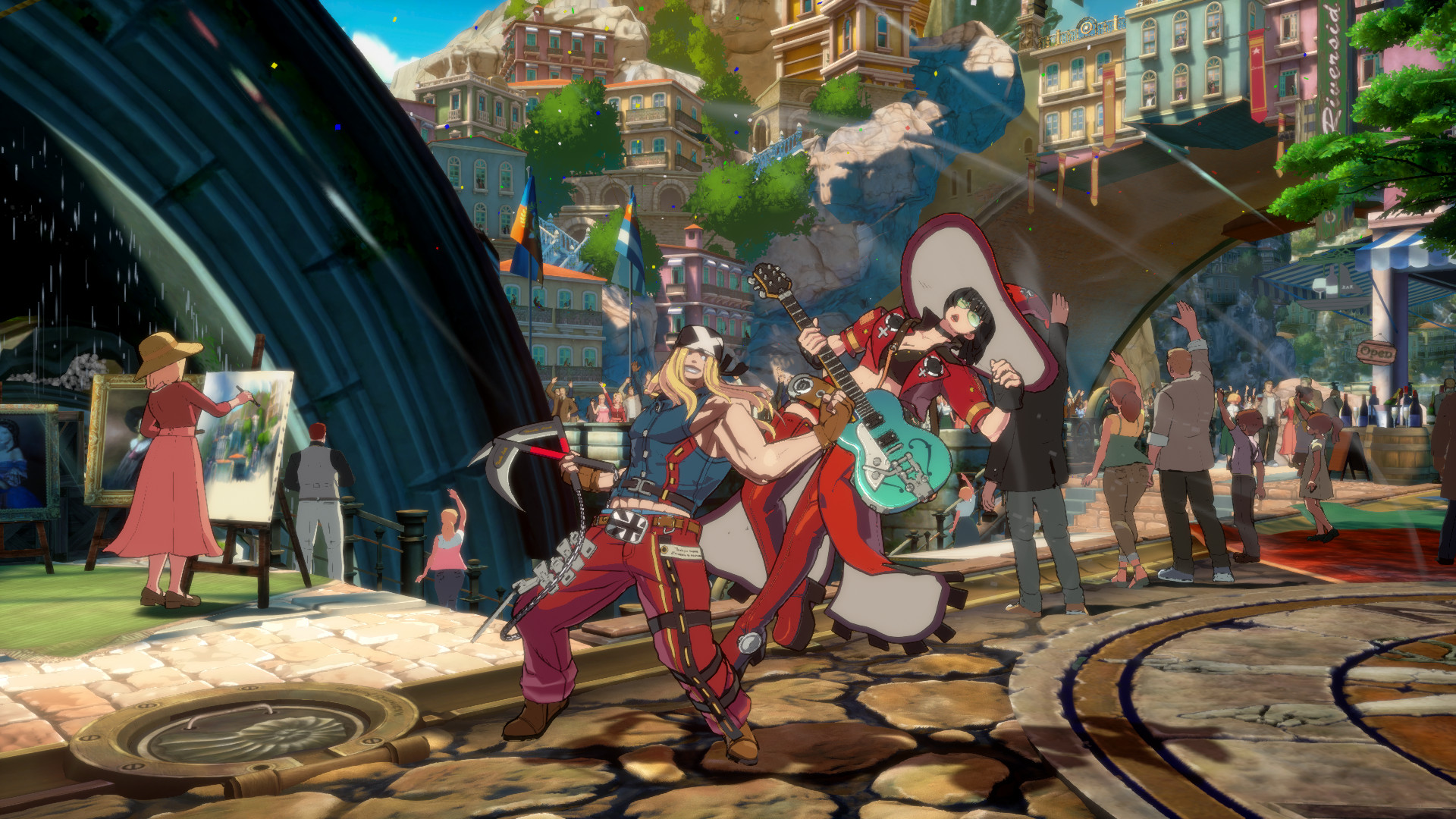 Early Concept Art Axl Low Mod for GUILTY GEAR -STRIVE- | GGST Mods