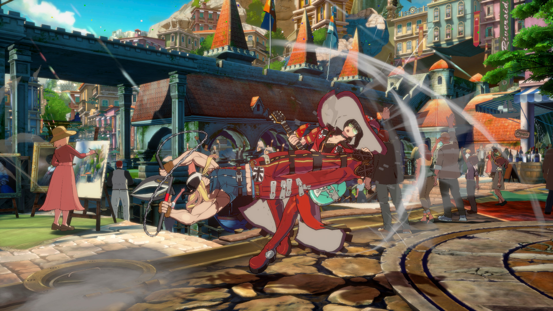 Early Concept Art Axl Low Mod for GUILTY GEAR -STRIVE- | GGST Mods