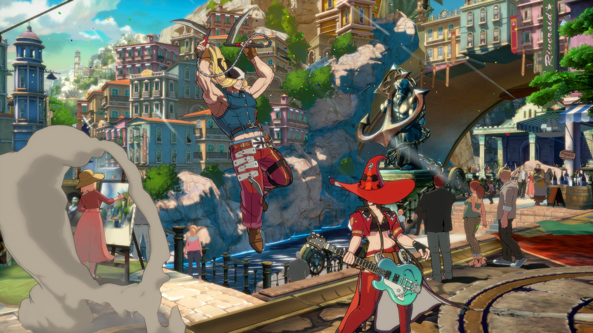 Early Concept Art Axl Low Mod for GUILTY GEAR -STRIVE- | GGST Mods