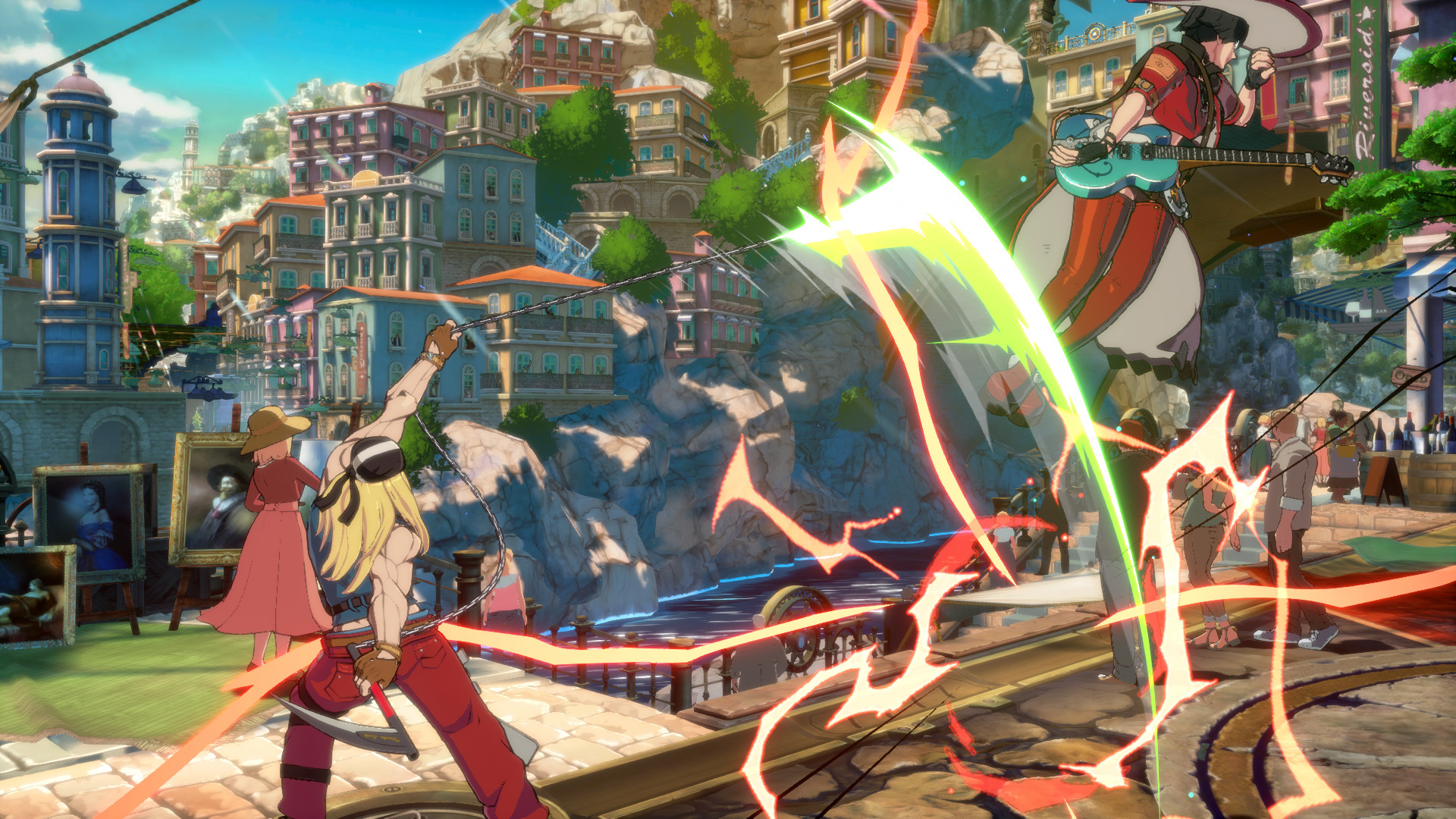 Early Concept Art Axl Low Mod for GUILTY GEAR -STRIVE- | GGST Mods