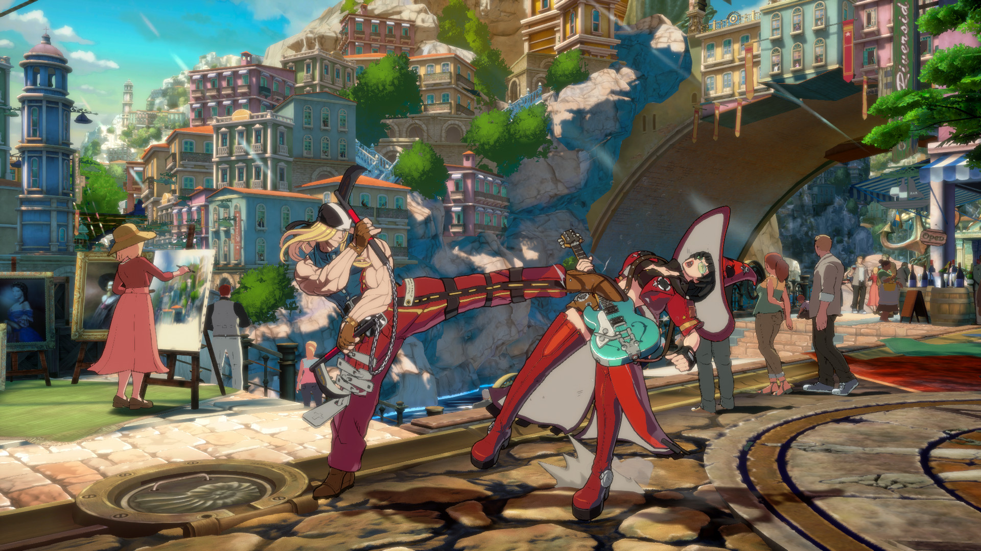 Early Concept Art Axl Low Mod for GUILTY GEAR -STRIVE- | GGST Mods