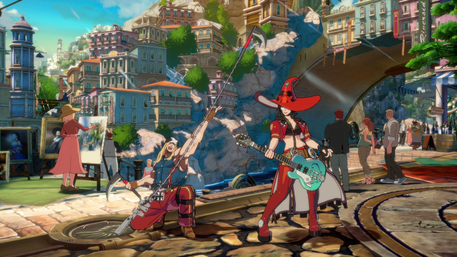 Early Concept Art Axl Low Mod for GUILTY GEAR -STRIVE- | GGST Mods