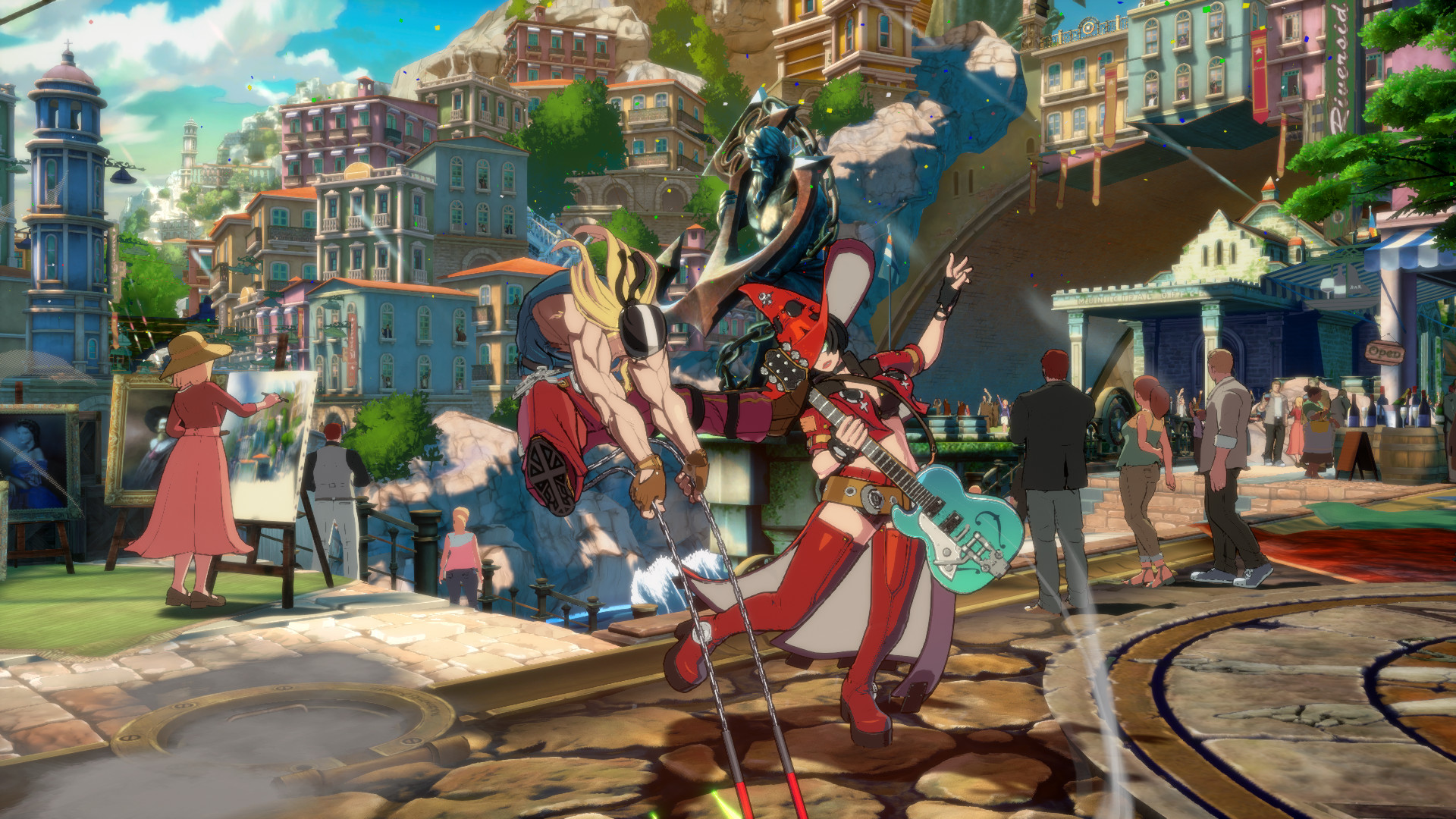 Early Concept Art Axl Low Mod for GUILTY GEAR -STRIVE- | GGST Mods