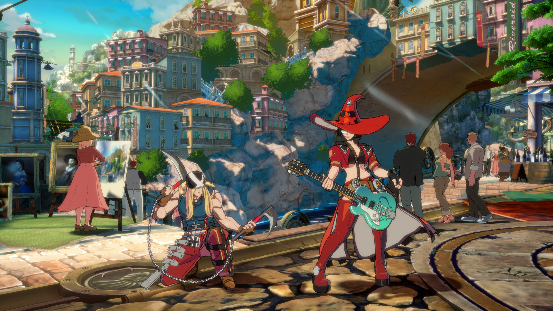 Early Concept Art Axl Low Mod for GUILTY GEAR -STRIVE- | GGST Mods