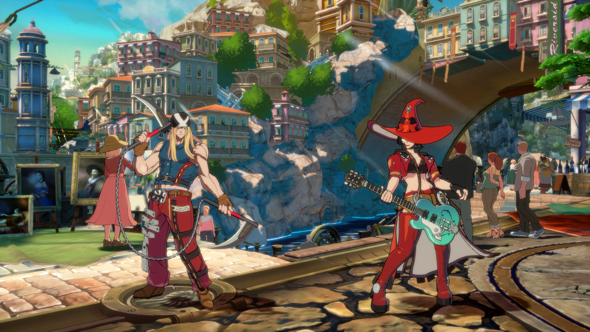 Early Concept Art Axl Low Mod for GUILTY GEAR -STRIVE- | GGST Mods
