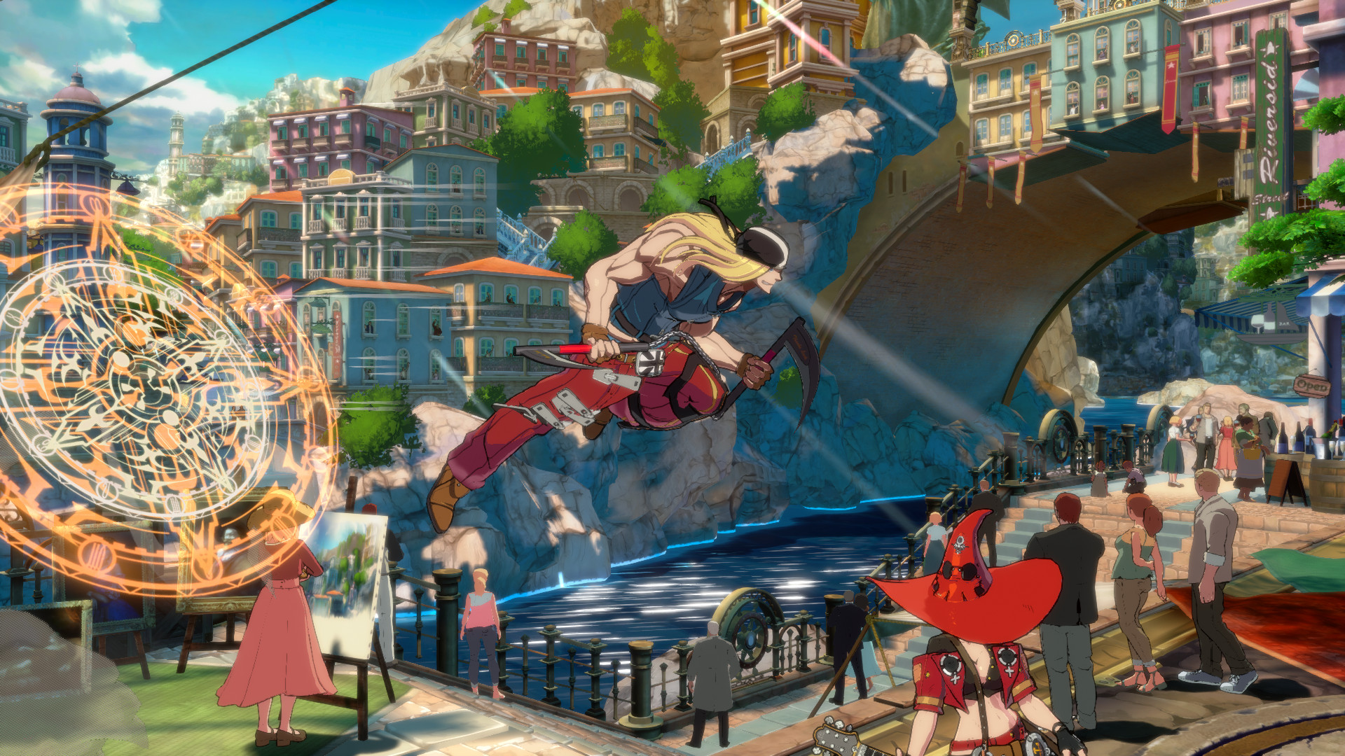 Early Concept Art Axl Low Mod for GUILTY GEAR -STRIVE- | GGST Mods