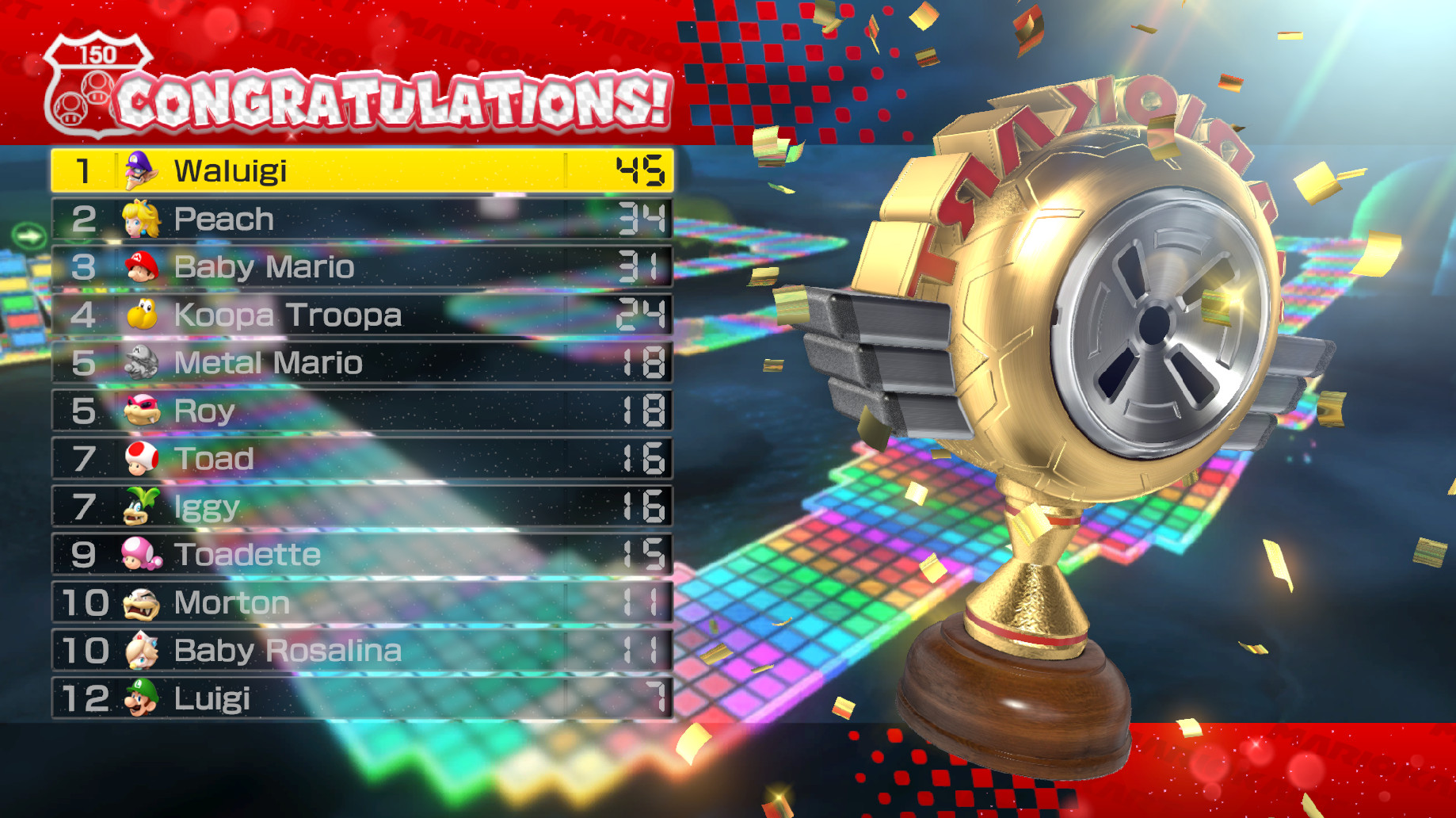 RMX Rainbow Road 1 Mod for Mario Kart 8 | MK8 Mods