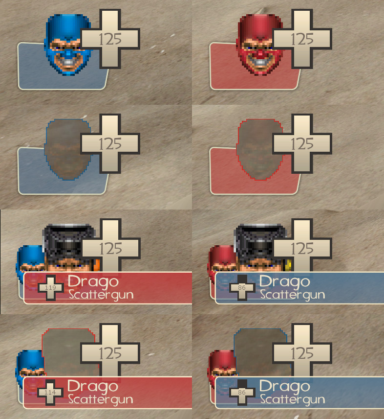 Doom Status Bar Face Portraits! Mod for Team Fortress 2 | TF2 Mods