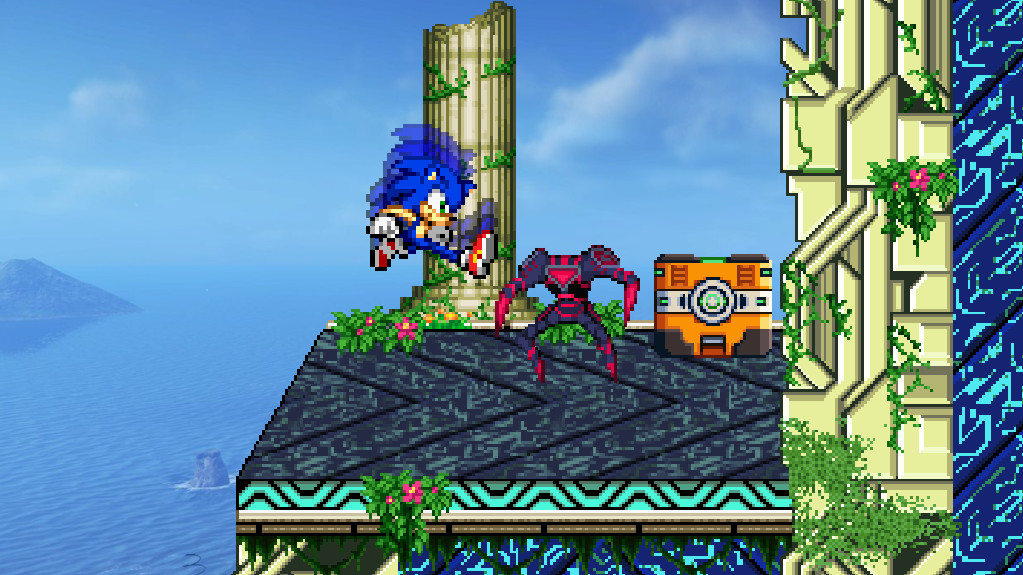 Kronos Island - Sonic Frontiers Mod for Super Smash Bros. Crusade | SSBC Mods