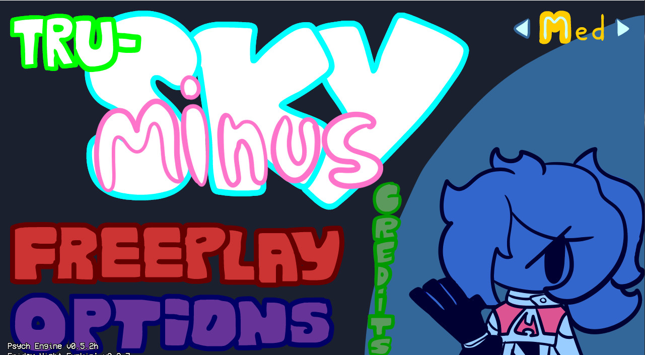 Minus TruSky+Skyverse Mod for Friday Night Funkin' | FNF Mods