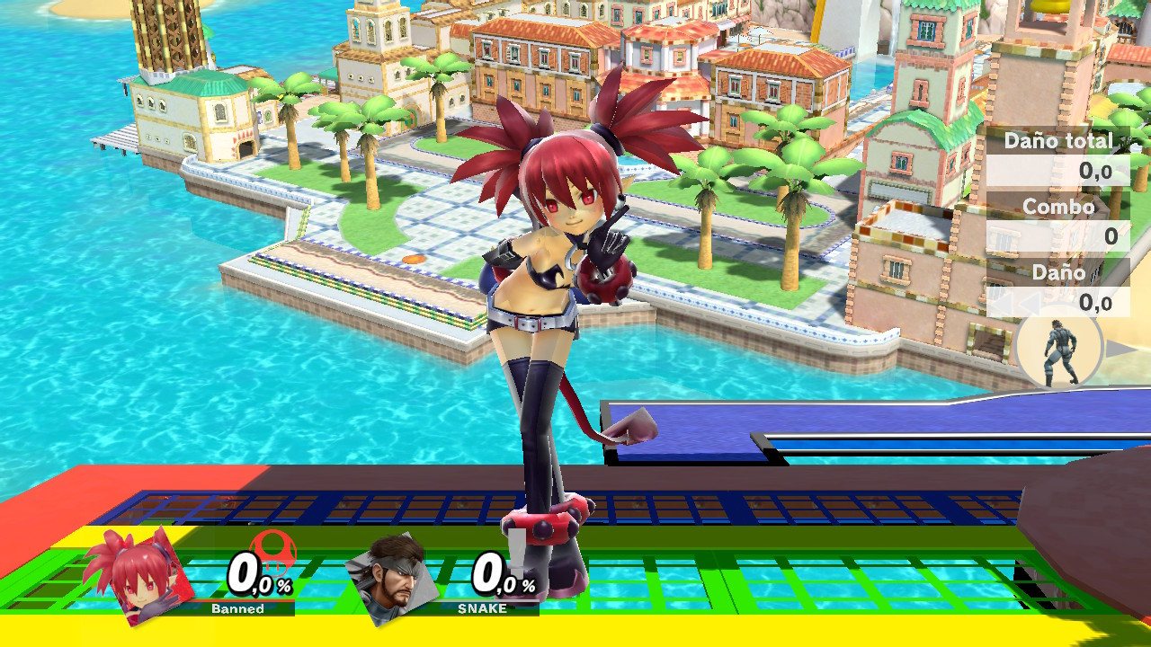 Etna and Prinny from Disgaea 2.0 Beauty Queen Mod for Super Smash Bros ...
