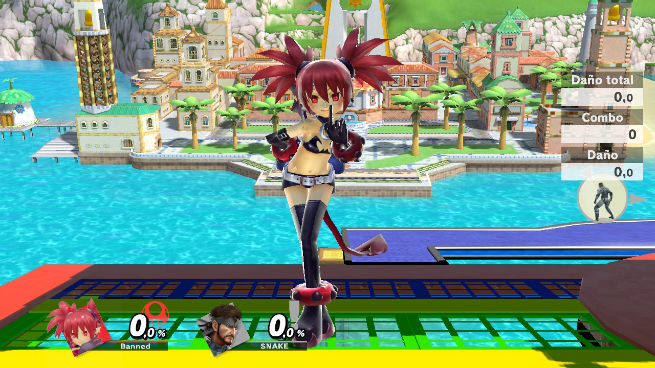 Etna and Prinny from Disgaea 2.0 Beauty Queen Mod for Super Smash Bros ...