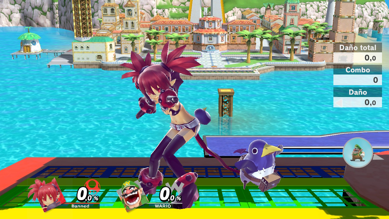 Etna and Prinny from Disgaea 2.0 Beauty Queen Mod for Super Smash Bros ...