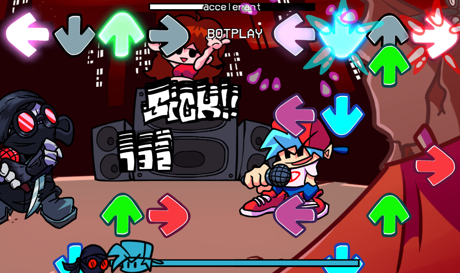 Accelerant Hellchart Mod for Friday Night Funkin' | FNF Mods