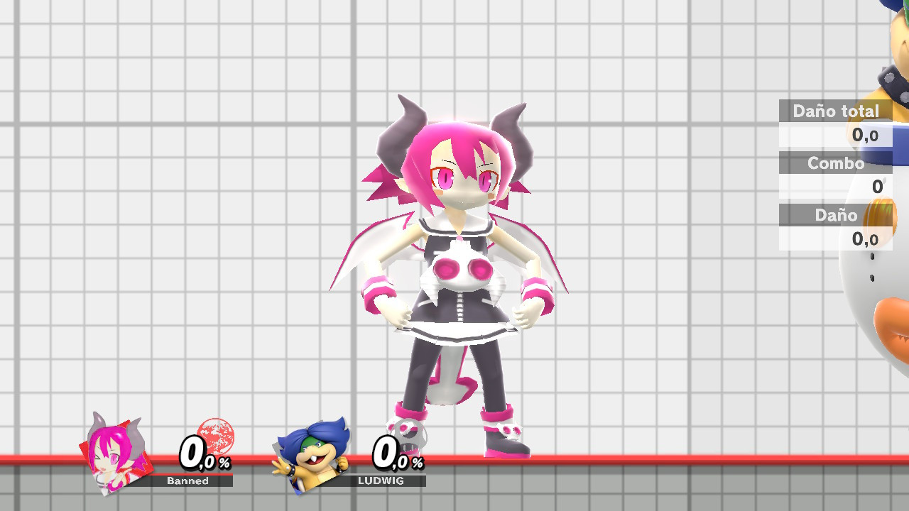 Raspberyl from Disgaea! No. 1 Delinquent Mod for Super Smash Bros ...