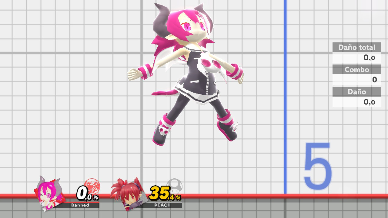 Raspberyl from Disgaea! No. 1 Delinquent Mod for Super Smash Bros ...