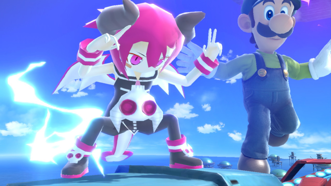 Raspberyl from Disgaea! No. 1 Delinquent Mod for Super Smash Bros ...