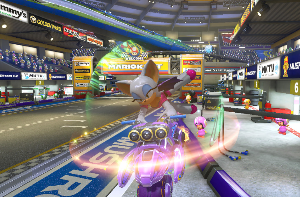 Rouge the Bat Mod for Mario Kart 8 Deluxe | MK8D Mods