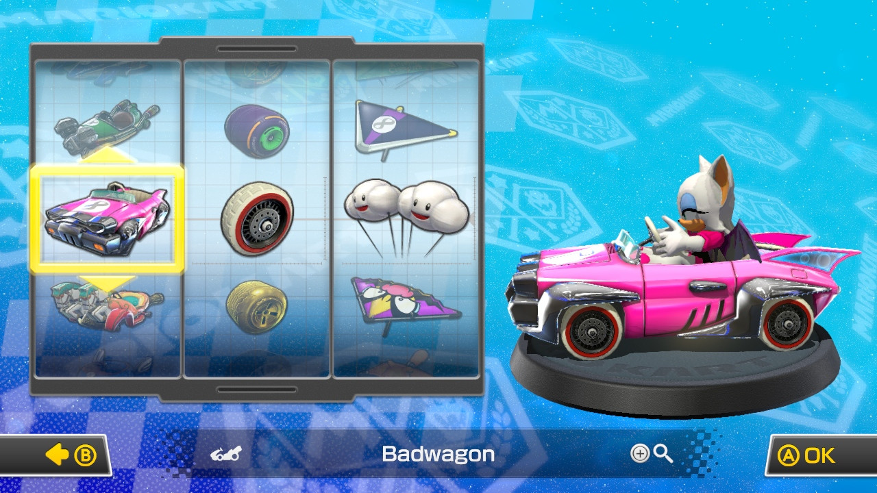 Rouge the Bat Mod for Mario Kart 8 Deluxe | MK8D Mods