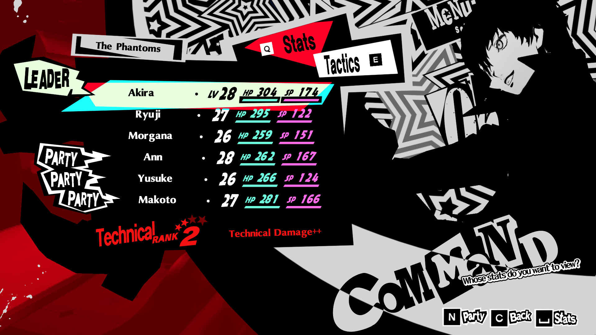 Keep Pause Menu Model Mod for Persona 5 Royal (PC) | P5R (PC) Mods