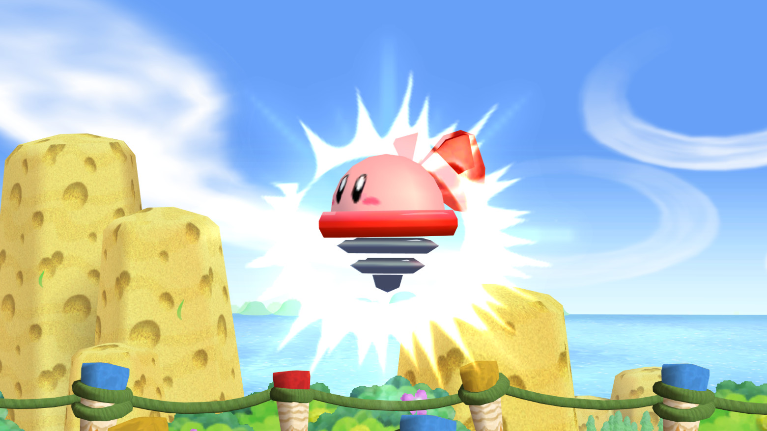 Playable Bouncy Mod for Kirby's Return to Dream Land | KRtDL Mods