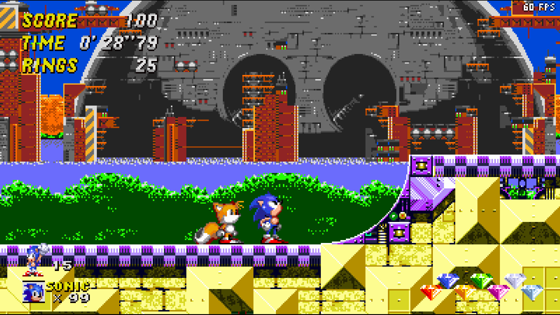LBZ Relaxed Blue Sky + Better Death Egg Mod for Sonic 3 A.I.R. | S3AIR Mods
