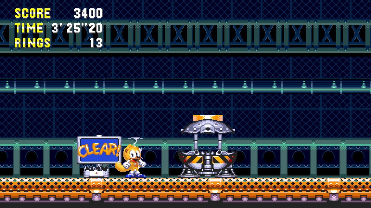 Mania-Inspired Signpost Spinning [Sonic 3 A.I.R.] [Mods]