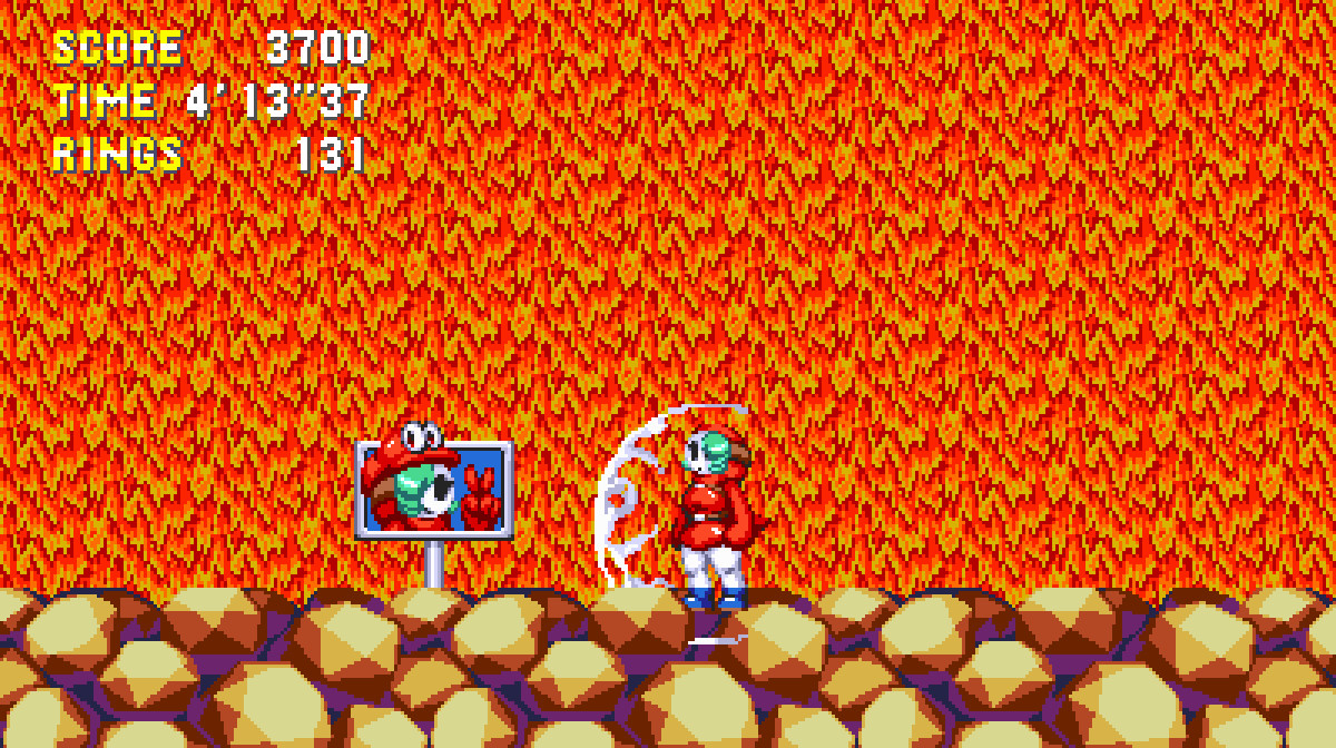 Mania-Inspired Signpost Spinning [Sonic 3 A.I.R.] [Mods]