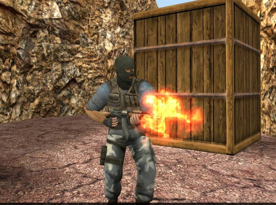 Volumetric muzzle flash Mod for Counter-Strike 1.6 | CS1.6 Mods