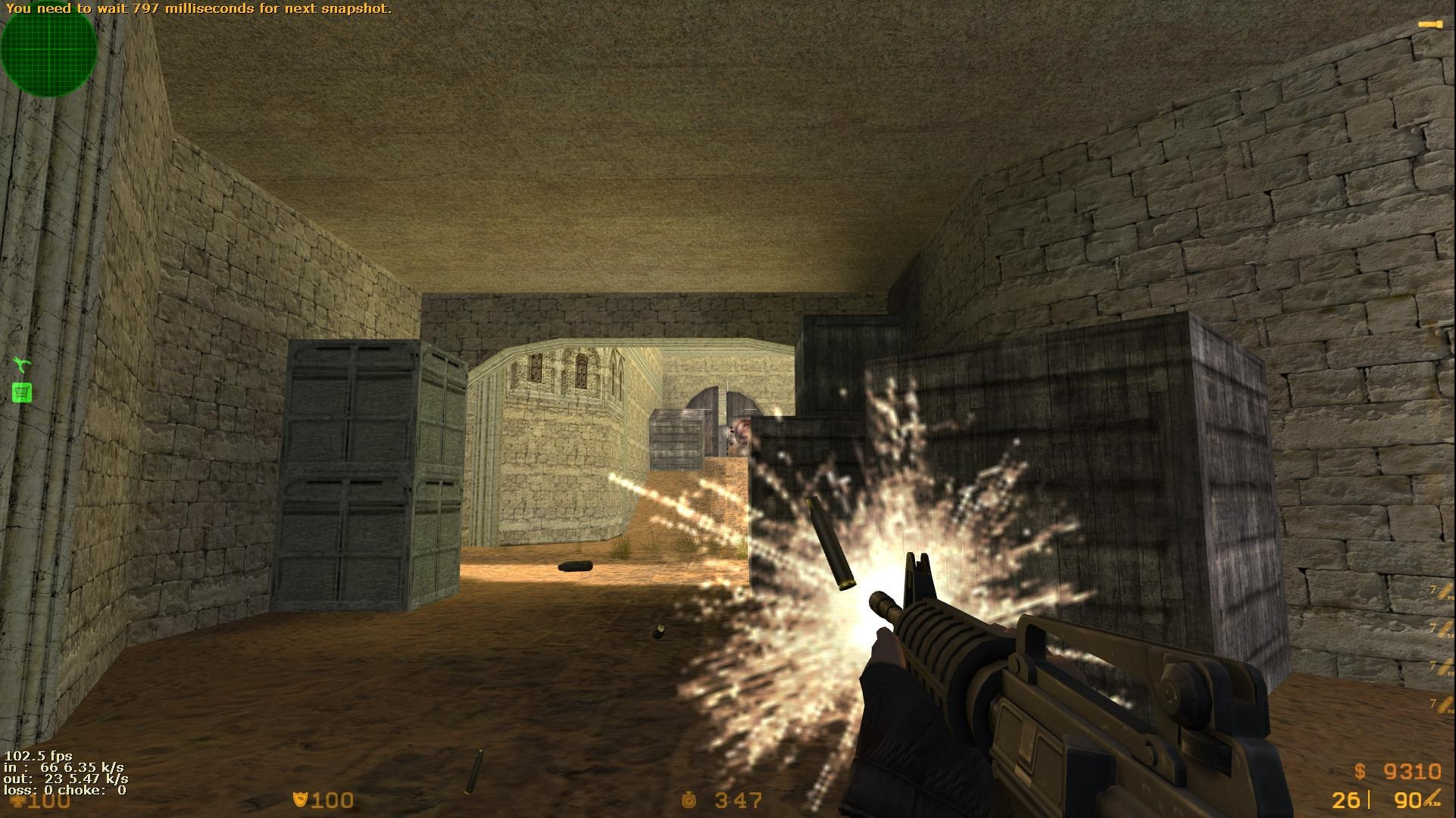 Volumetric muzzle flash Mod for Counter-Strike 1.6 | CS1.6 Mods