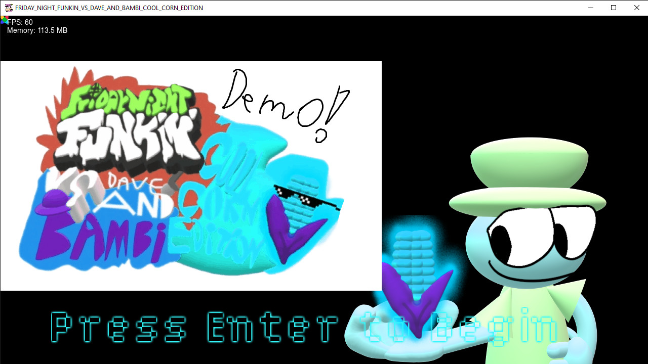 fnf dab cool corn [Friday Night Funkin'] [Mods]