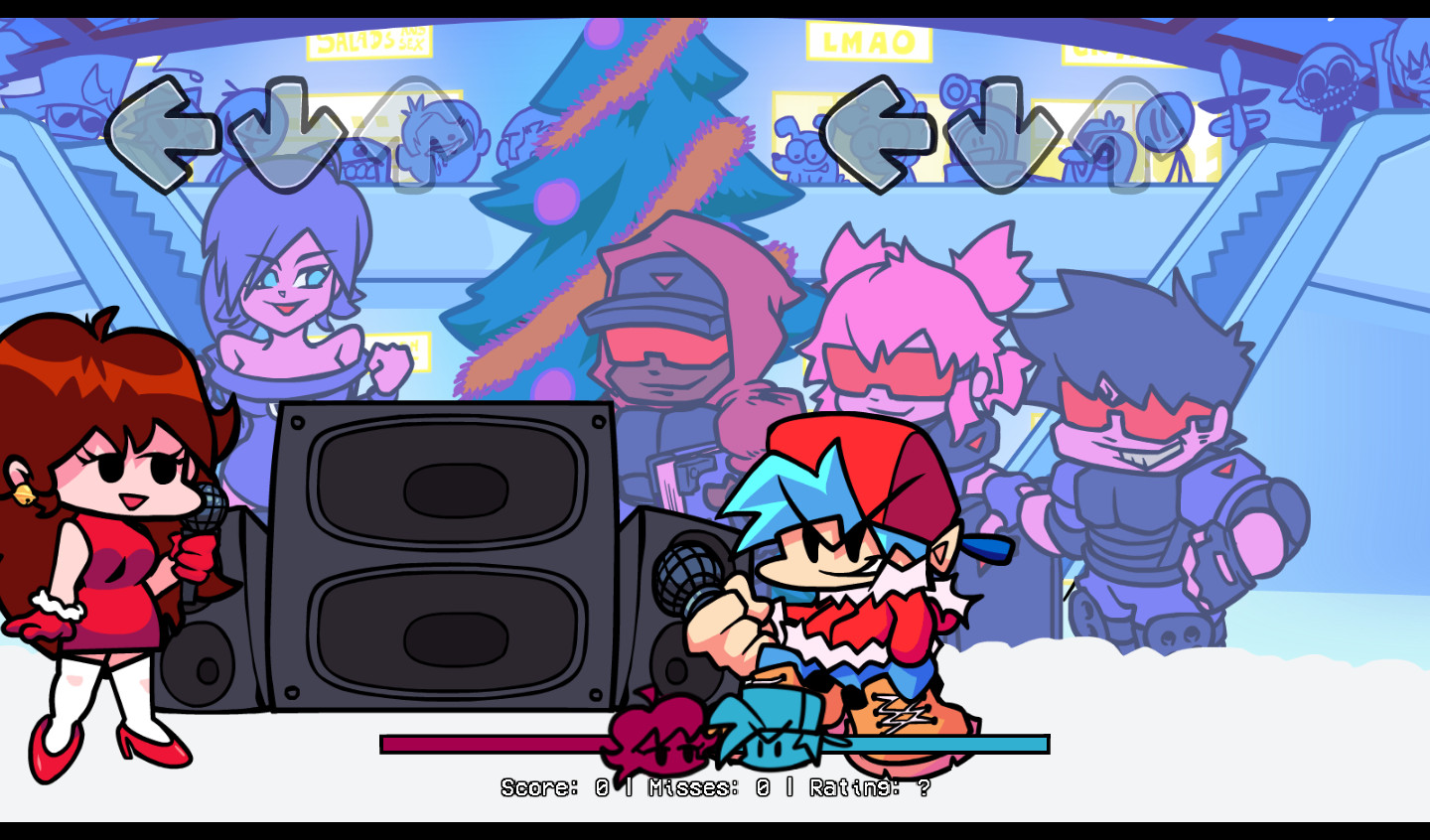 HEARTBREAK Vs Girlfriend | Port Psych Engine Mod for Friday Night ...