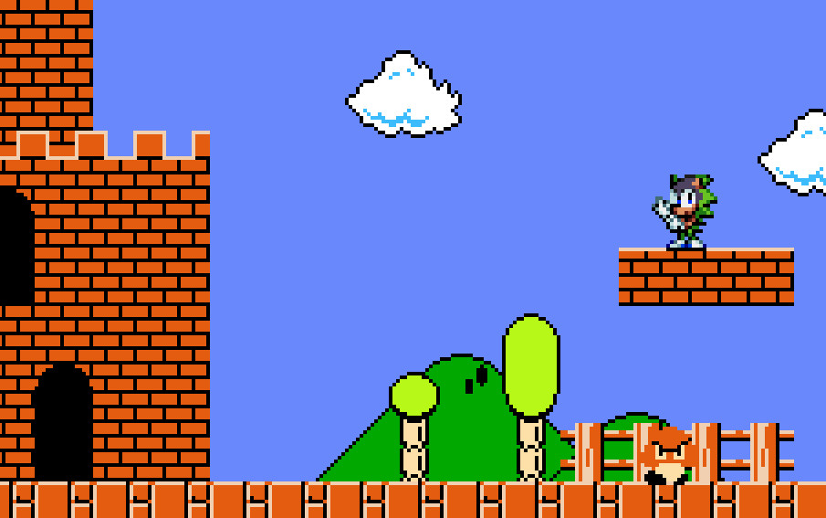 SMB1 World Skin for 2.0.6b Mod for Boll Deluxe | BDX Mods
