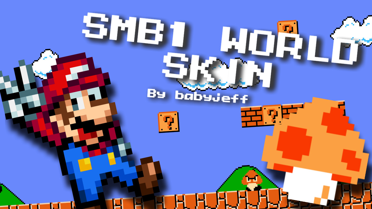 SMB1 World Skin for 2.0.6b Mod for Boll Deluxe | BDX Mods