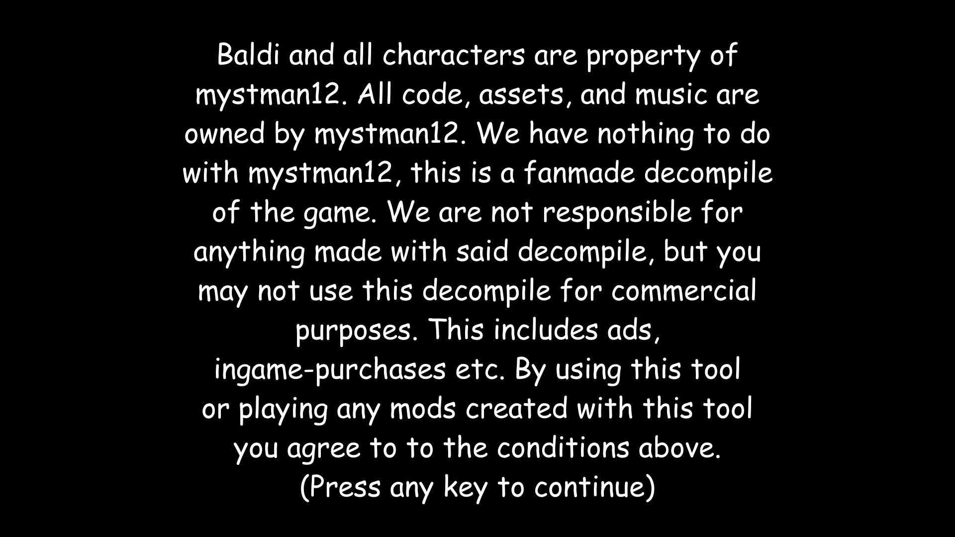 Blue Baldi Custom Decompile [Baldi's Basics] [Mods]