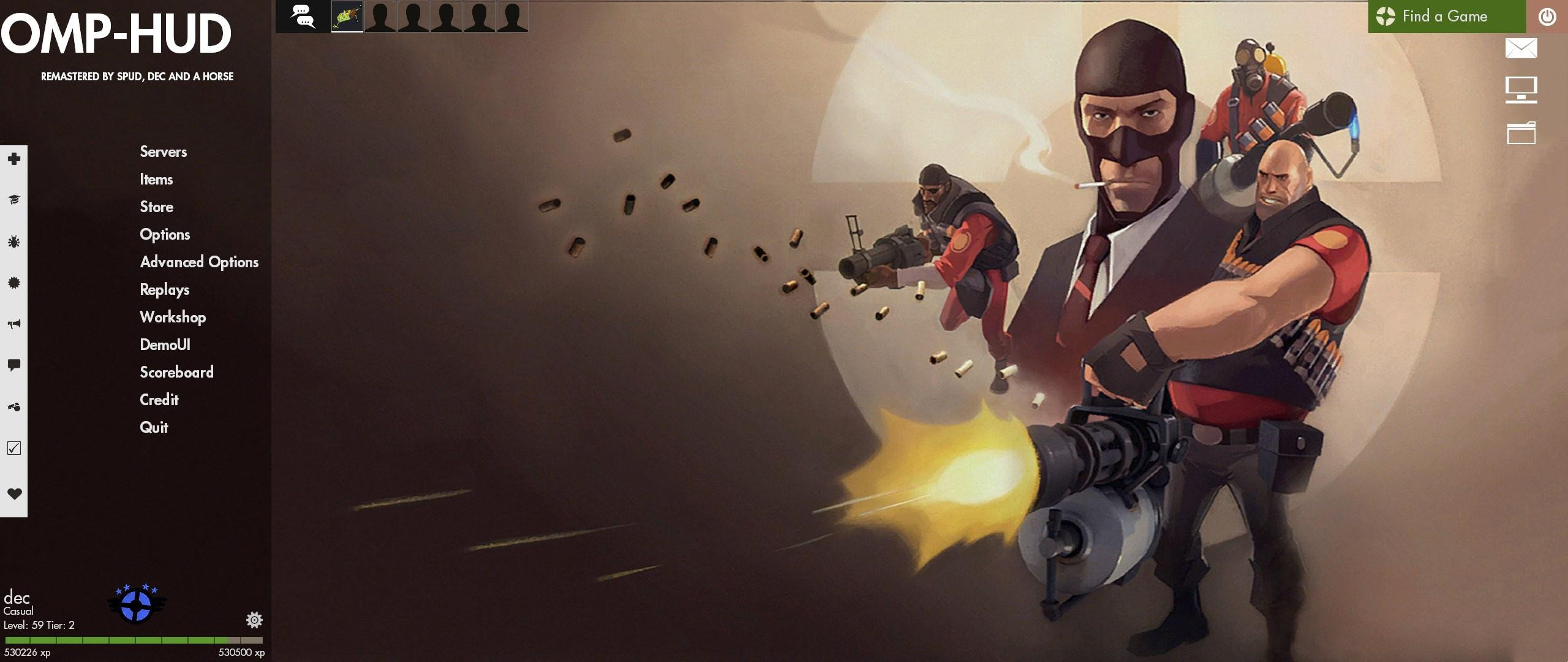 OMP-HUD Remastered - 21:9 & Ultrawide Support Mod for Team Fortress 2 ...