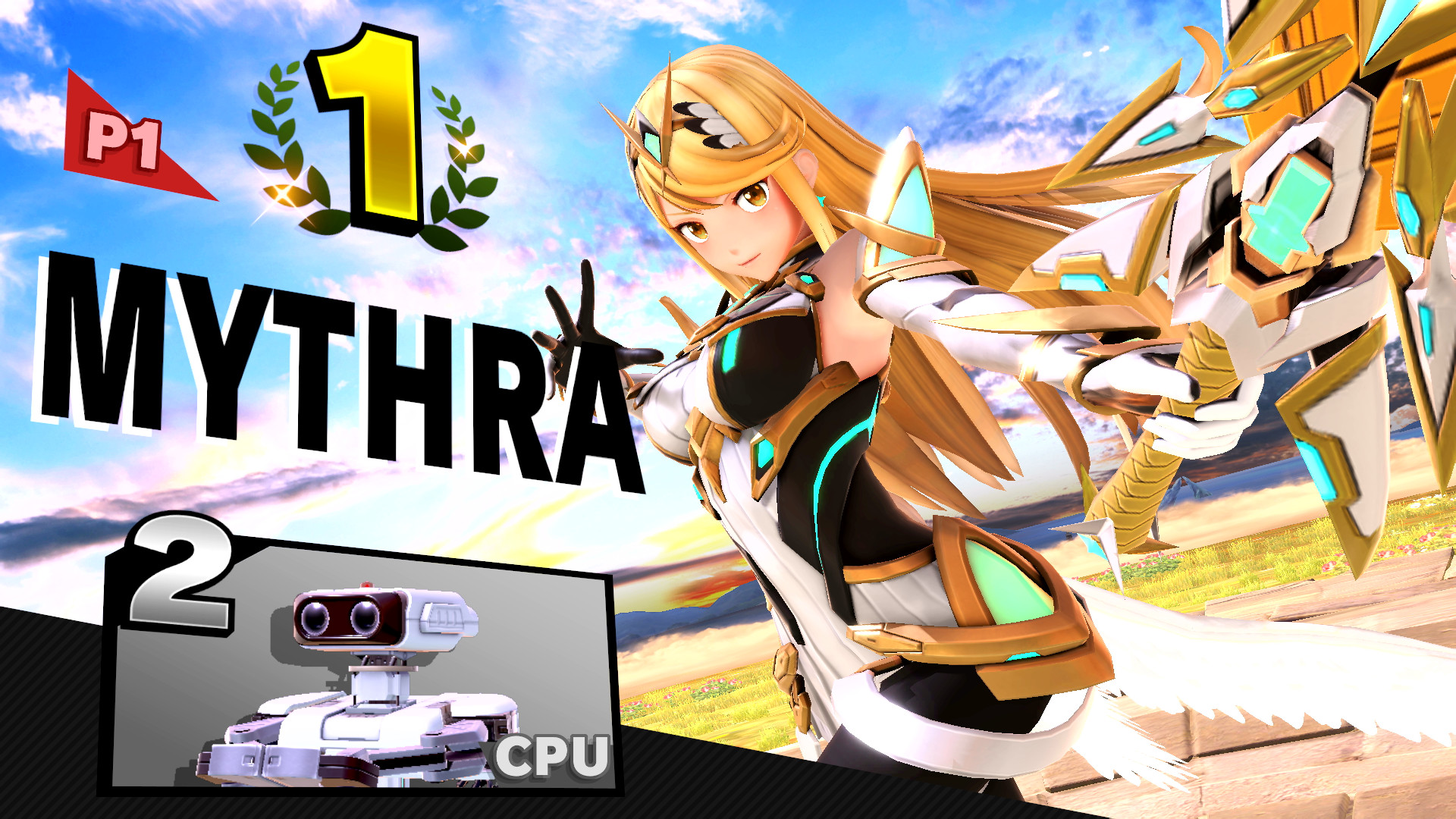 Winged Mythra (XC2 Concept Art) Mod for Super Smash Bros. Ultimate ...