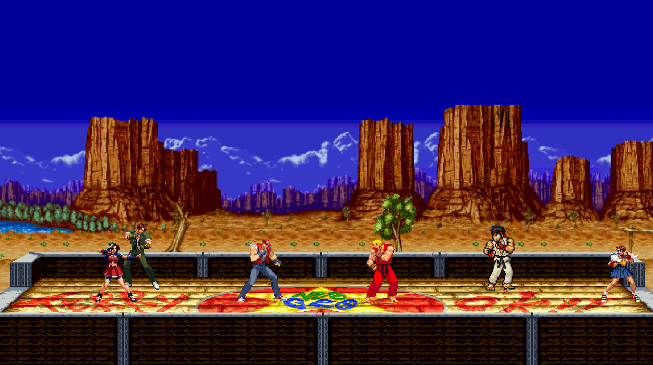 The Transcontinental Railroad (Fatal Fury 2) Mod for Super Smash Bros ...