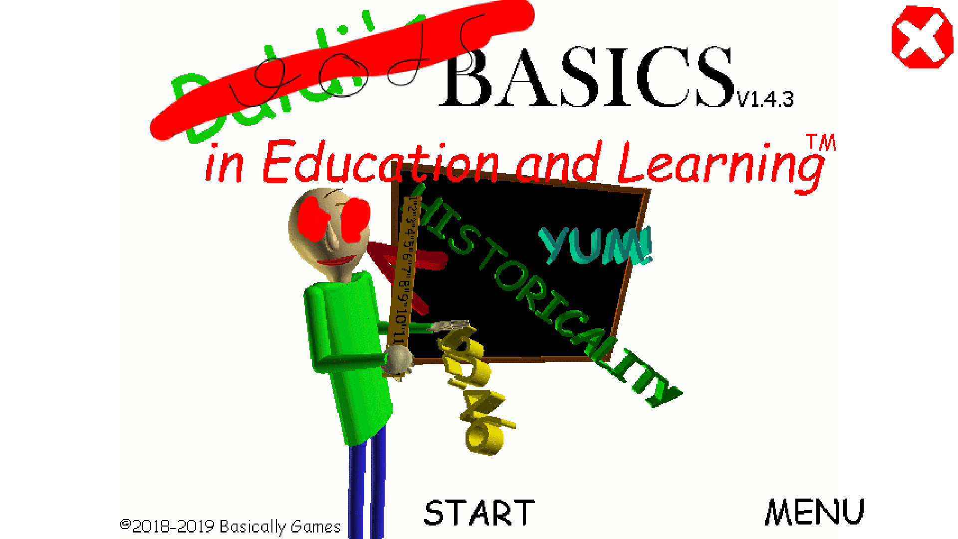 baldi's basics but everyone went god mode Mod for Baldi's Basics ...