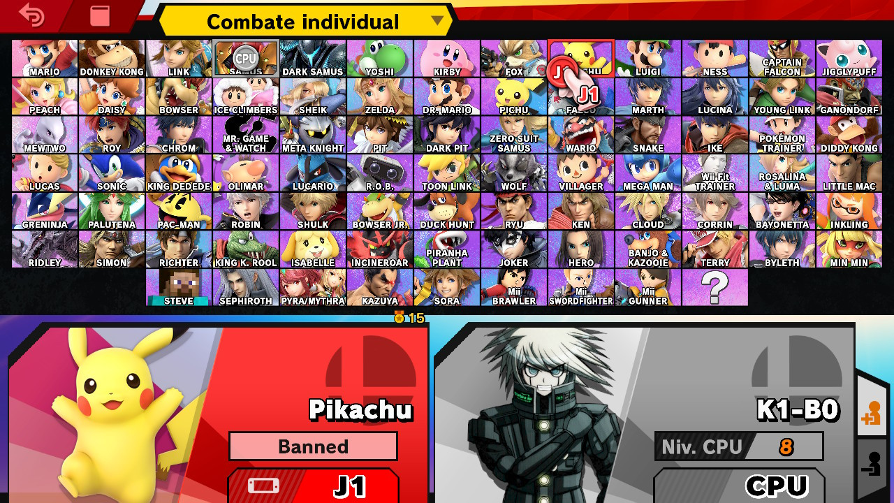 Generic Icon for all the characters (or invisible) Mod for Super Smash ...