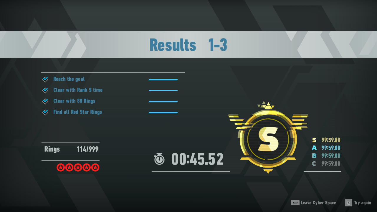 [COMPATIBLE WITH v1.20 AND BELOW] Forced S Ranks Mod for Sonic ...