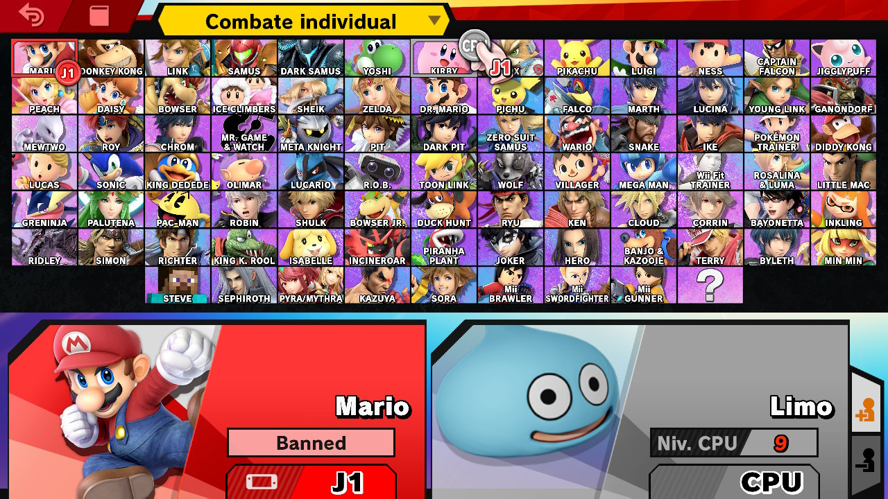 Generic Icon for all the characters (or invisible) Mod for Super Smash ...