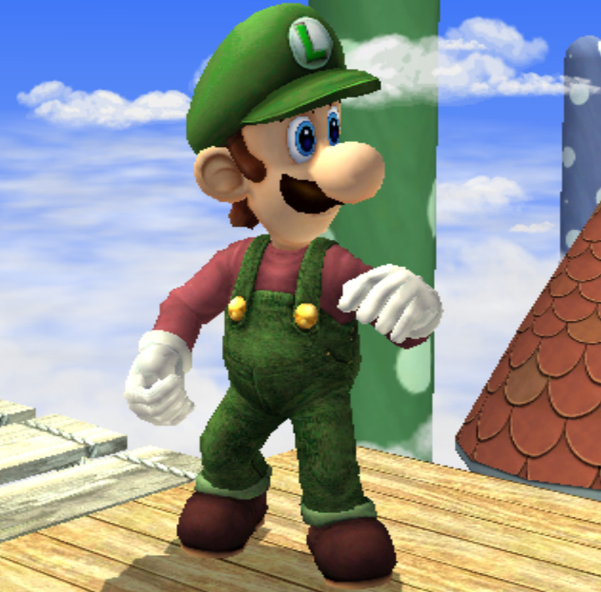 Mario Bros. Luigi [Super Smash Bros. Brawl] [Mods]