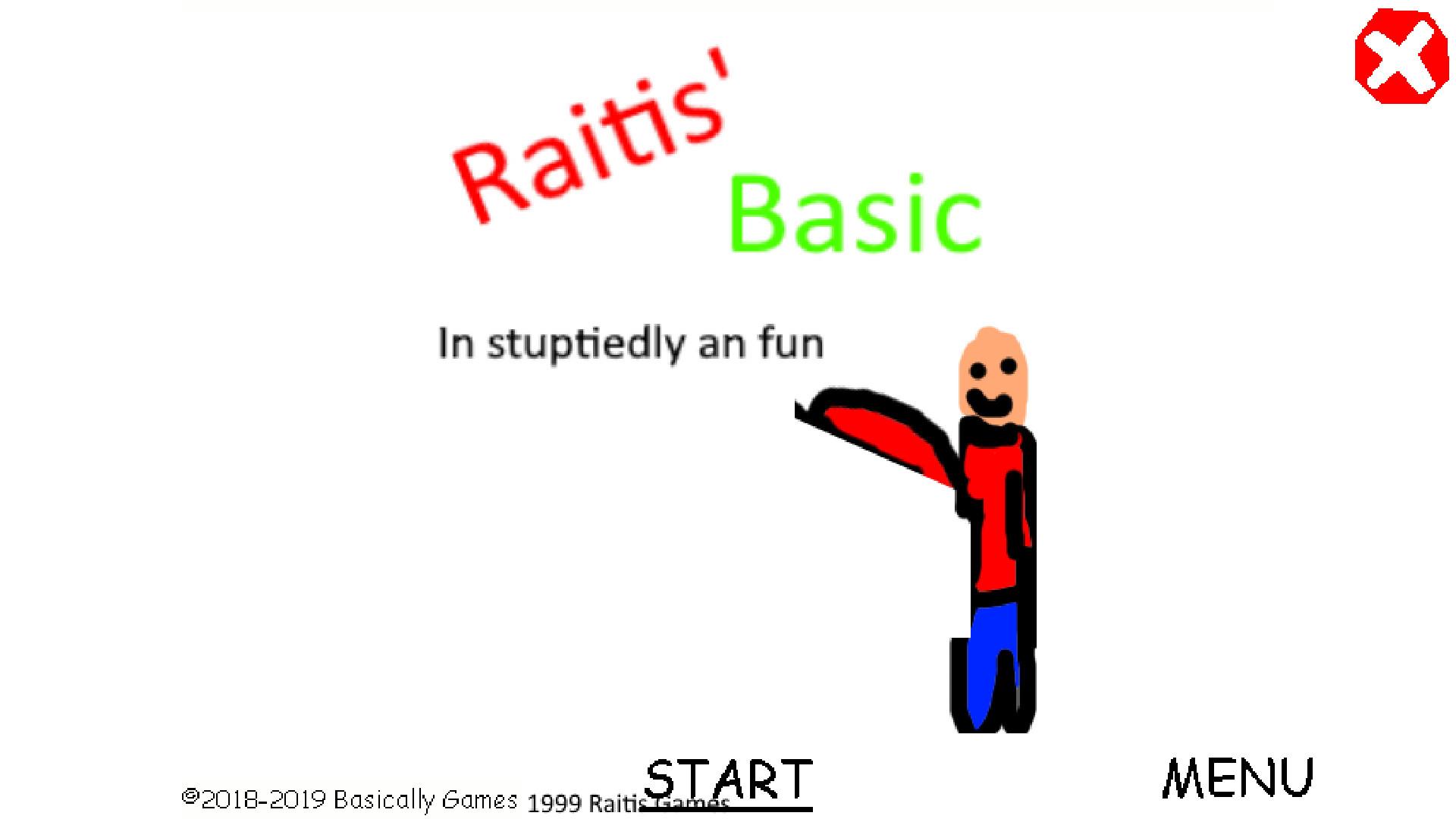 Raitis basics in stupidity and Fun (OG) Mod for Baldi's Basics | Baldi Mods